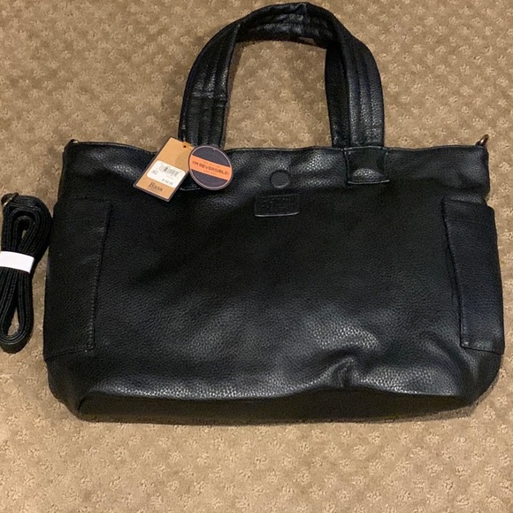 G.H. Bass & Co. | Bags | Nwt G H Bass Co Reversible Tote Bag 6x13 In ...